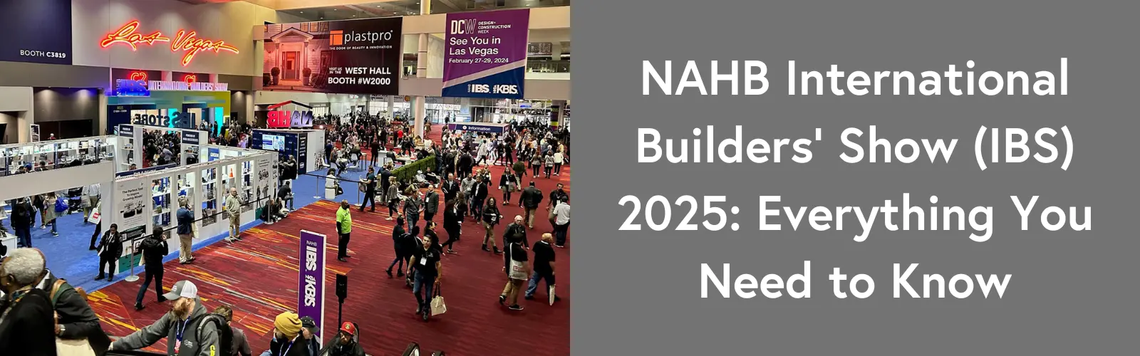 NAHB International Builders’ Show (IBS) 2025 | Event